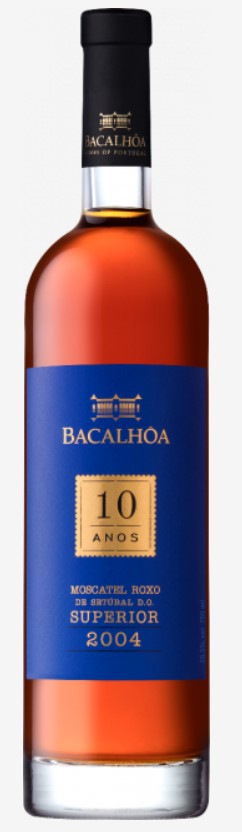 VINHO MOSCATEL ROXO SUPERIOR BACALHOA 10 ANOS 0,75 - Silva e Cosme